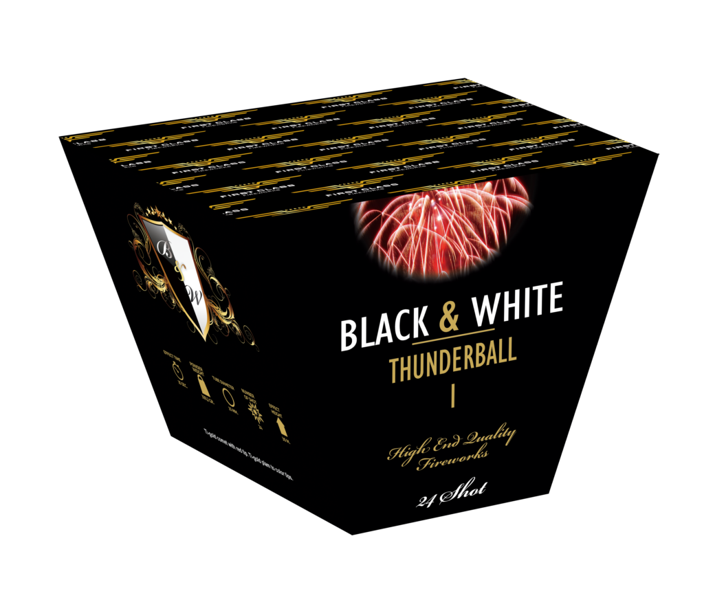 132 Thunderball batteri sortiment - Krudt Claus